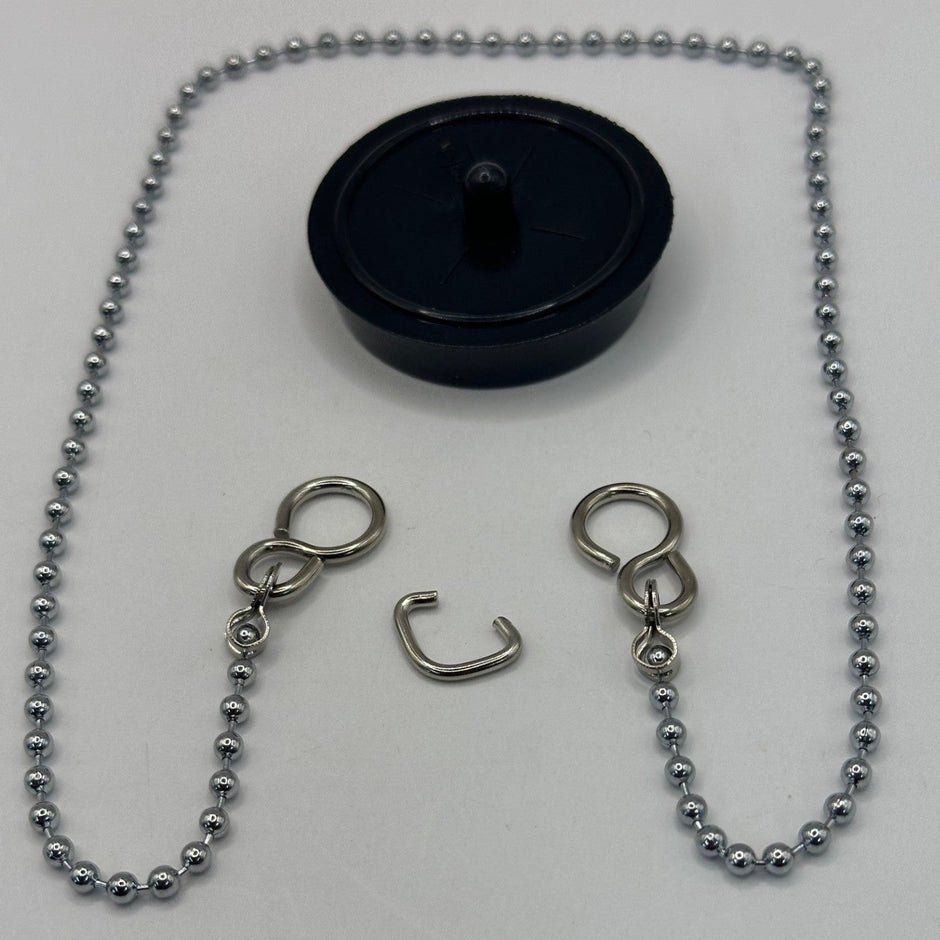 Bath Plug & Chain Sets UK | Basin Chains & Sink Plugs – Ashley Chains