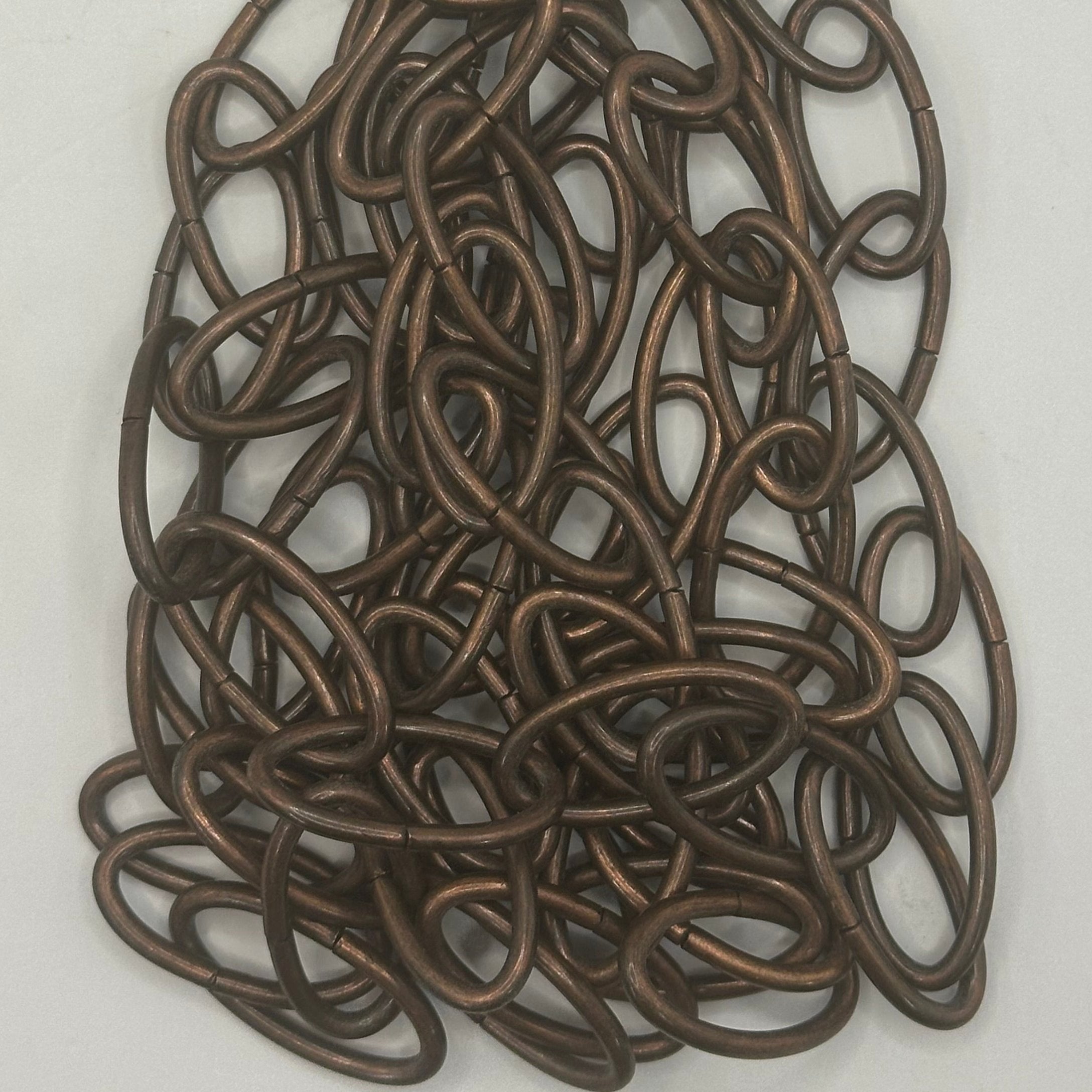 Buy Electro - Bronze Steel Decorative Oval Chain – Ashley Chains