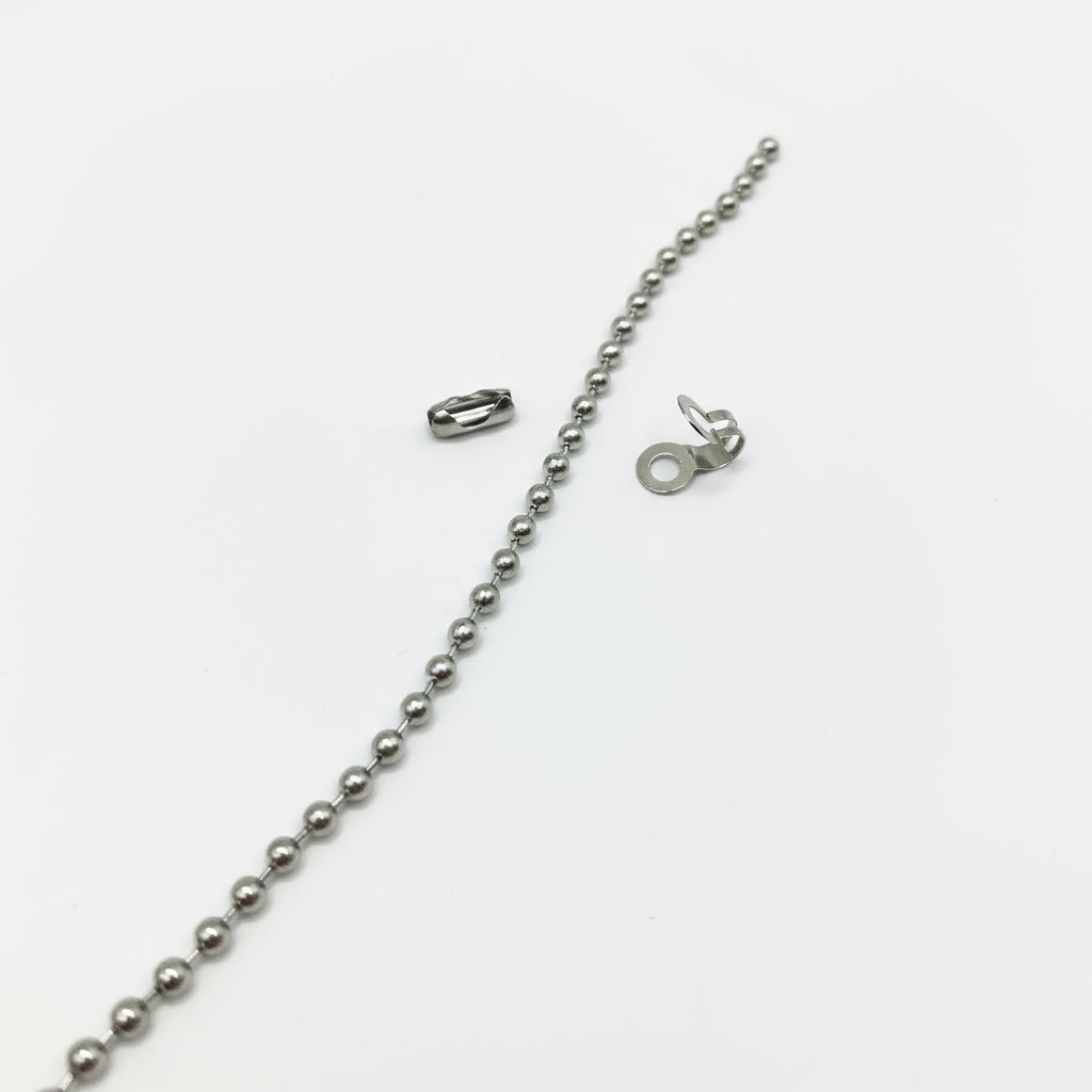 Buy No. 6 (3.2mm) Ball Chain Kit (Chrome / Stainless Steel / Brass ...