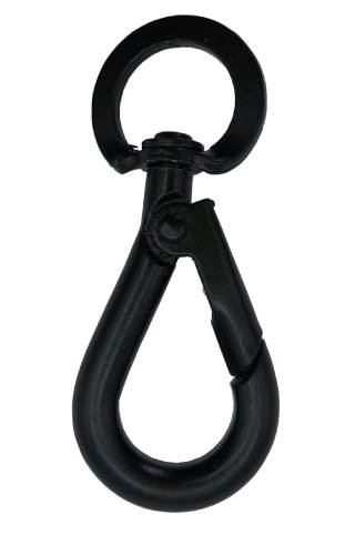 Buy Steel Spring Hook With Swivel 5mm – Ashley Chains